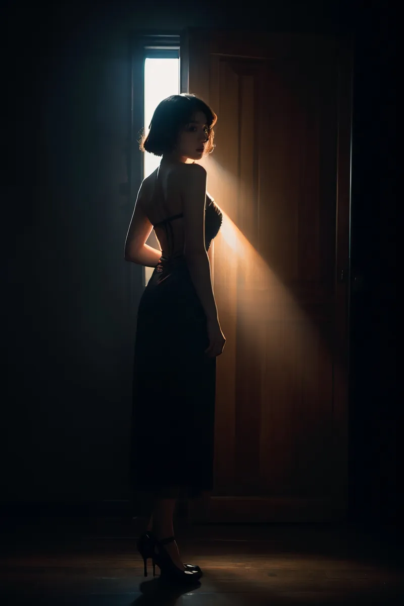 Noir Detective Girl with Dramatic Cinematic Lighting - AI Image Gallery ...