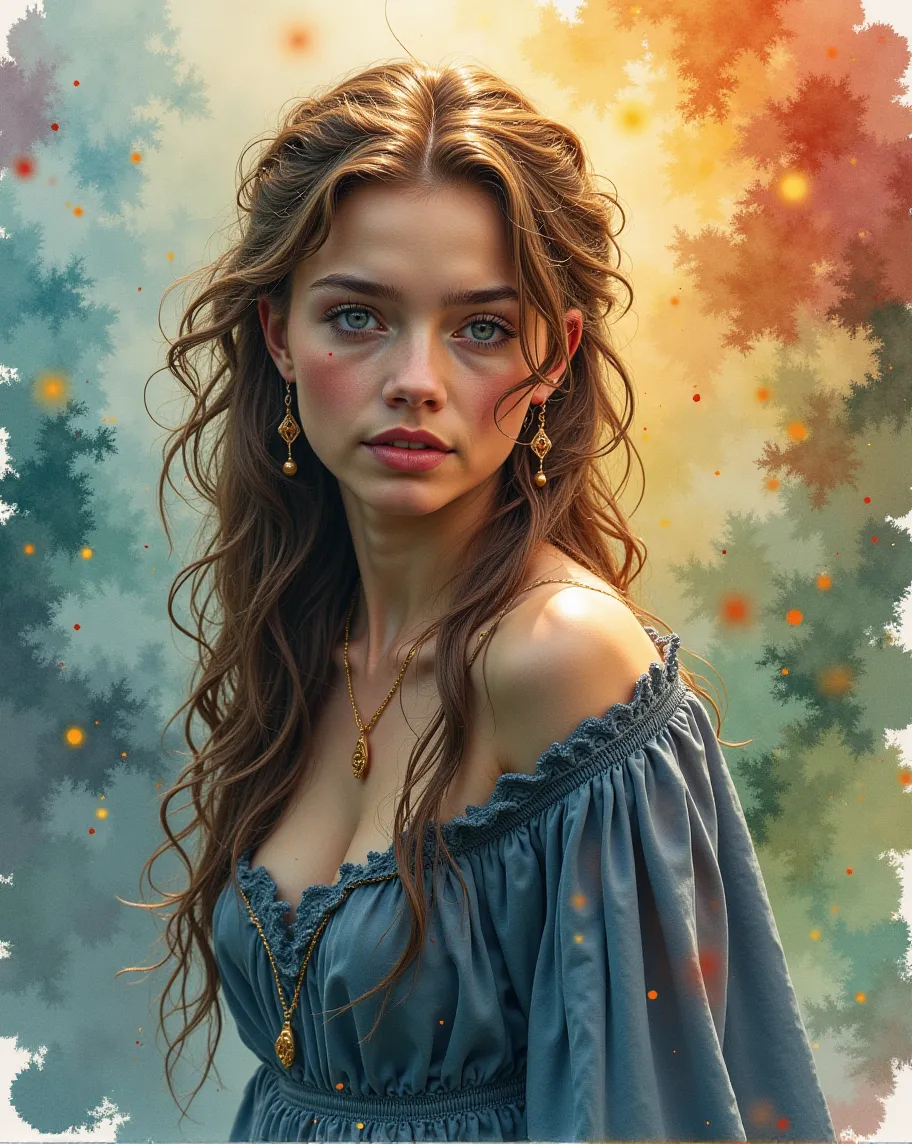 Atmospheric Girl Inspired by Lord of the Rings - AI Image Gallery | Diffus
