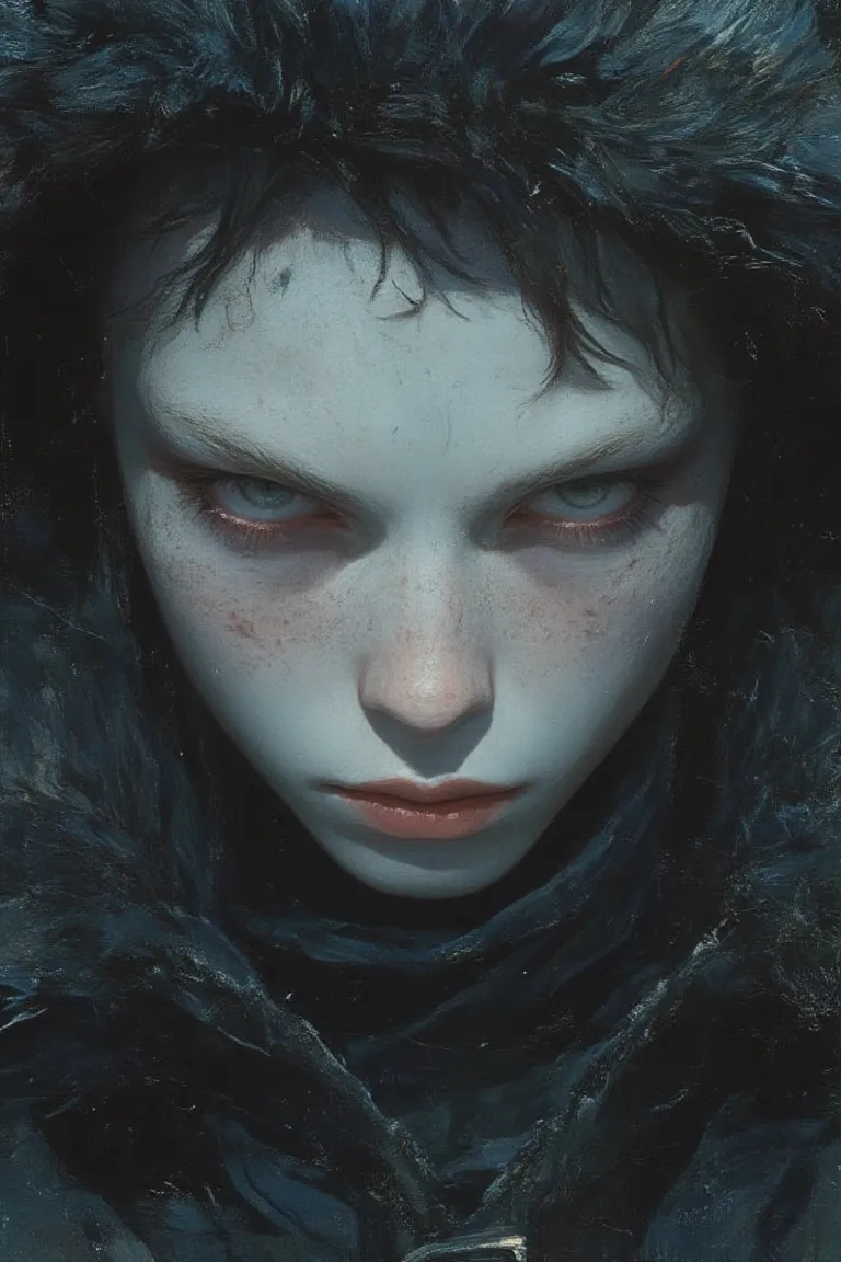 Hyper-realistic Portrait of Young Man with Intense Gray Eyes - AI Image ...