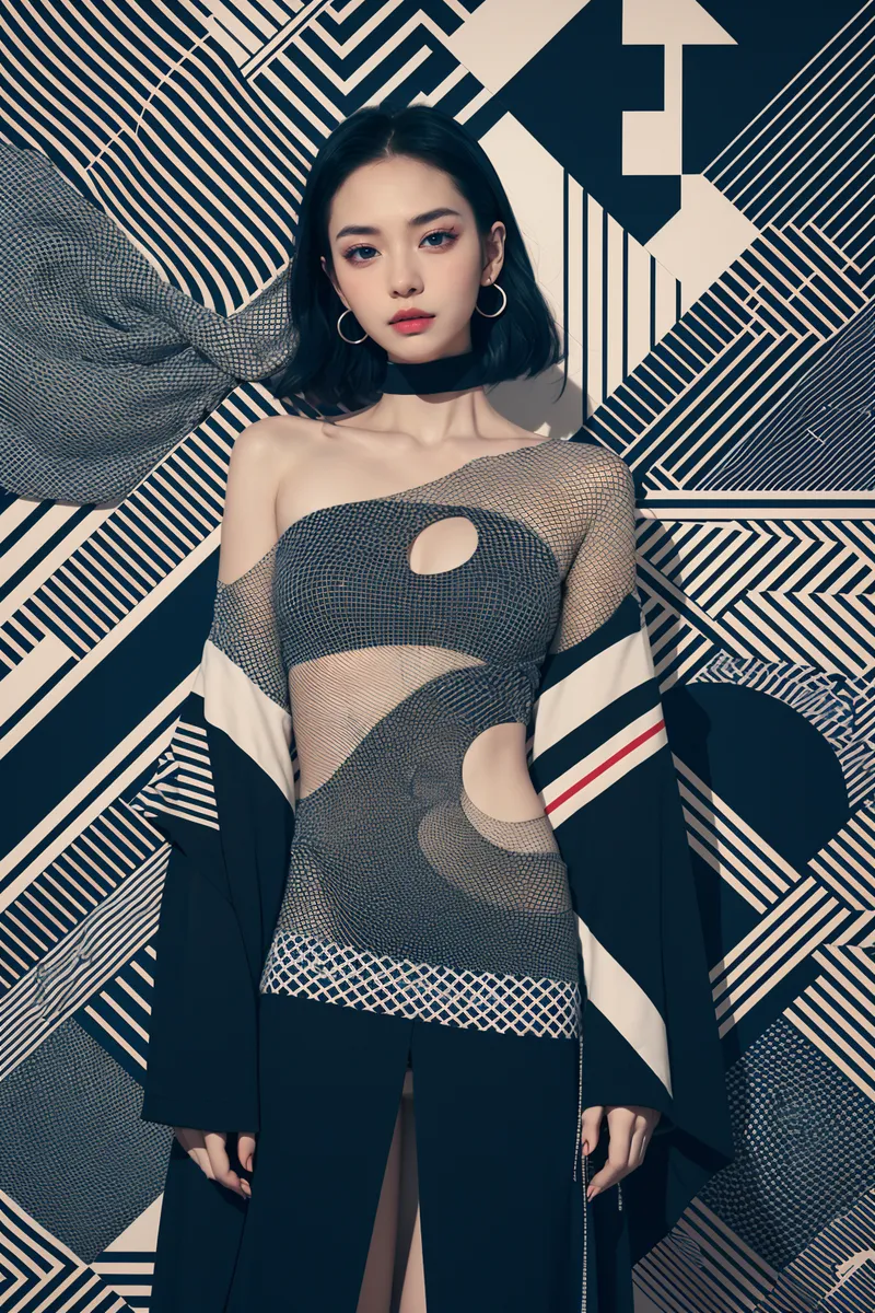 Geometric design style几何设计风格lora - v1.0 - SD 1.5 | Diffus