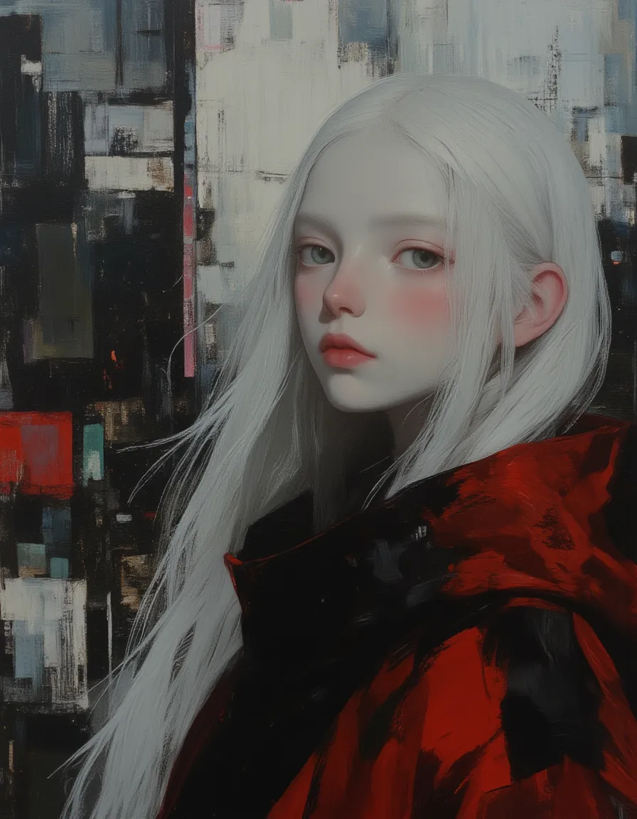 Tween Elf Girl with Robotic Body in Cyberpunk City - AI Image Gallery ...