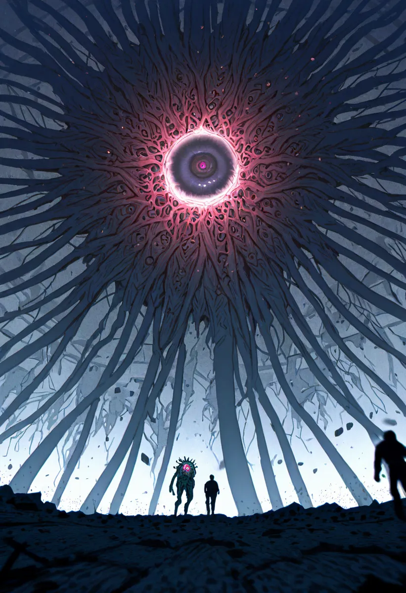 Eldrich Abomination Giant Monster in Void - AI Image Gallery | Diffus