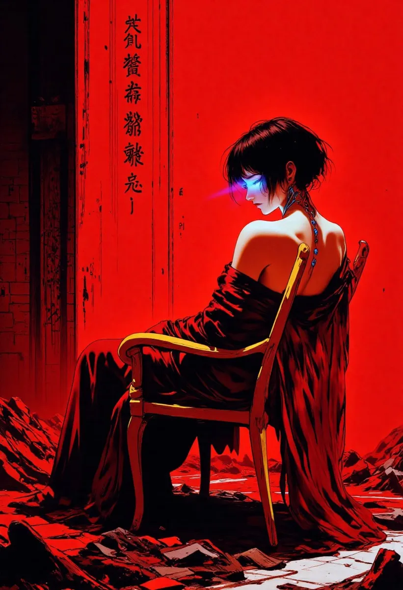 Cyberpunk Anime Portrait of Major Motoko Kusanagi - AI Image Gallery ...
