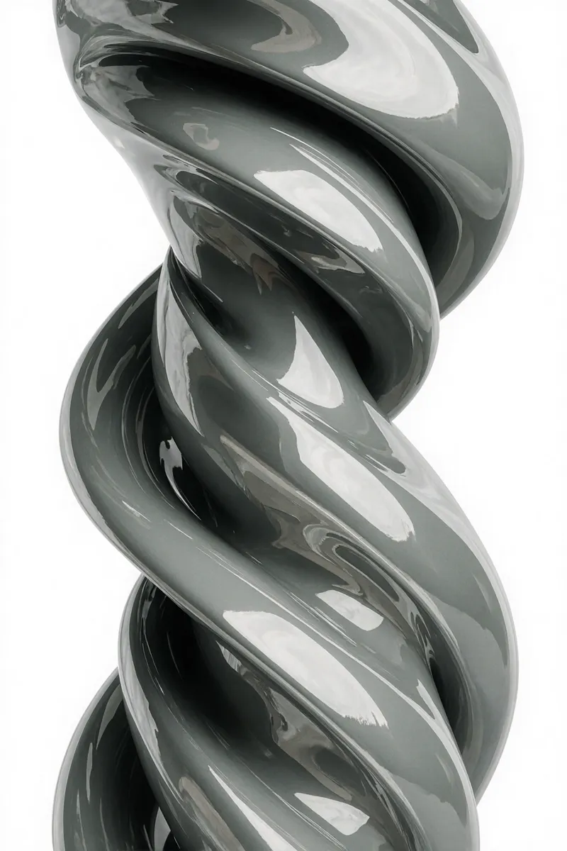 Futuristic Sculpture with Glossy Cylindrical Design - AI Image Gallery ...