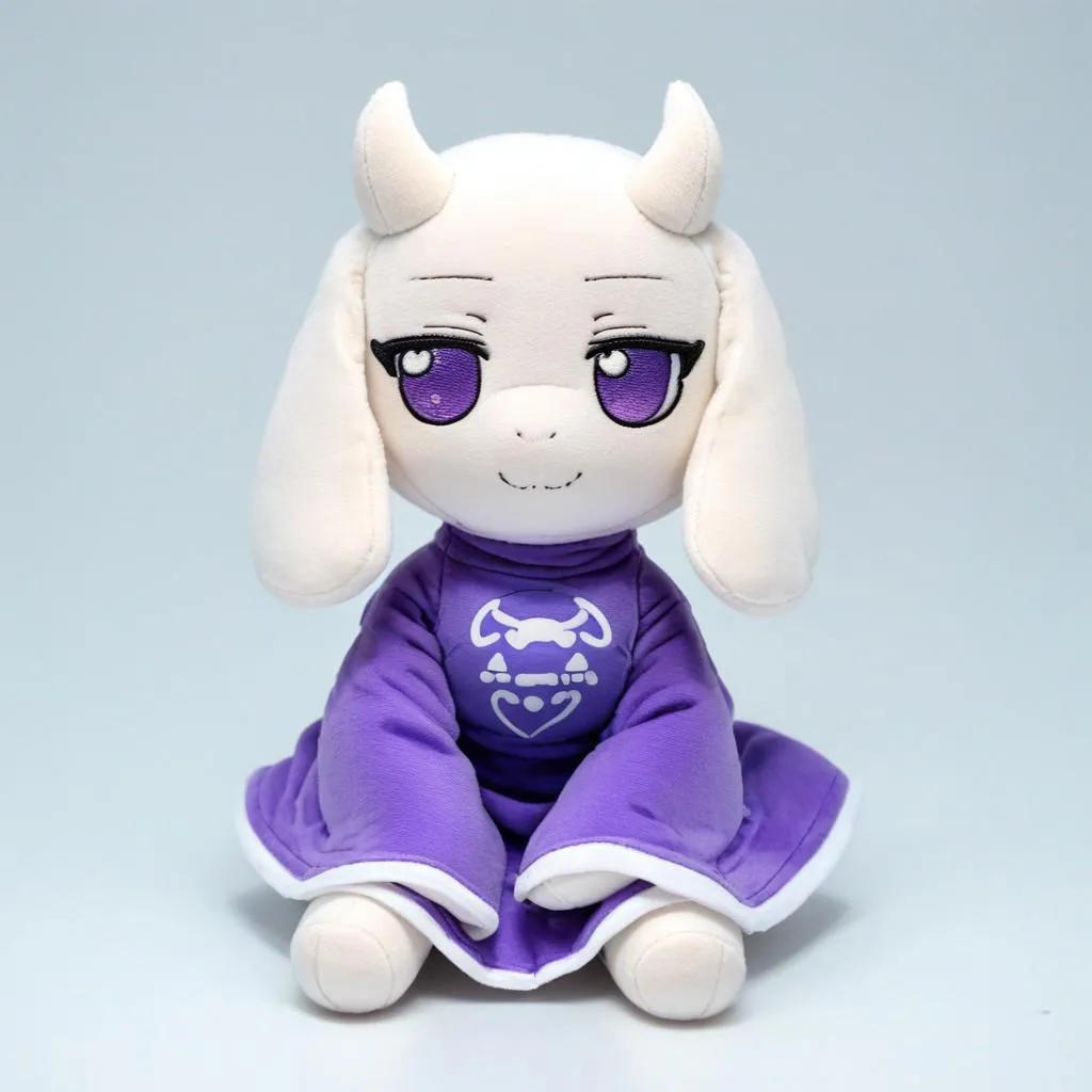 Fumo Plush Doll with Purple Robes | Diffus
