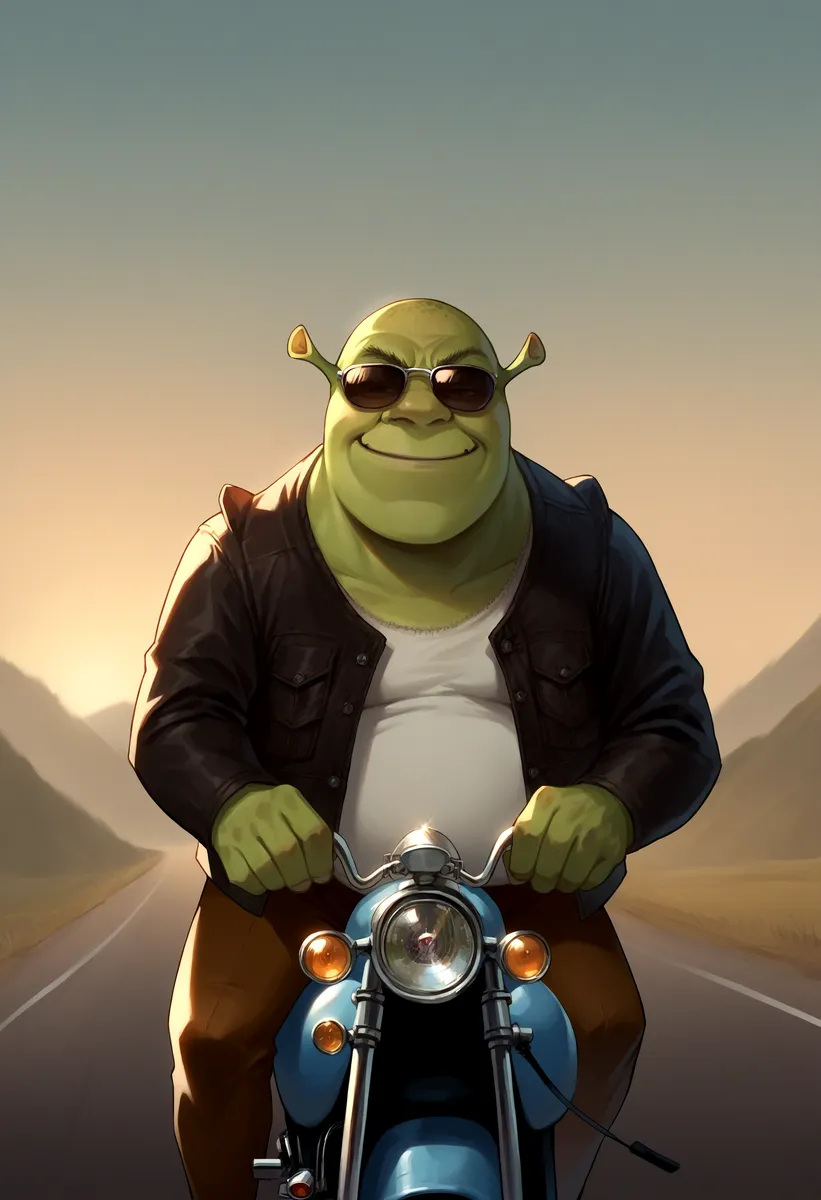 Shrek | Character Lora XL - v1.0 - Pony | Diffus