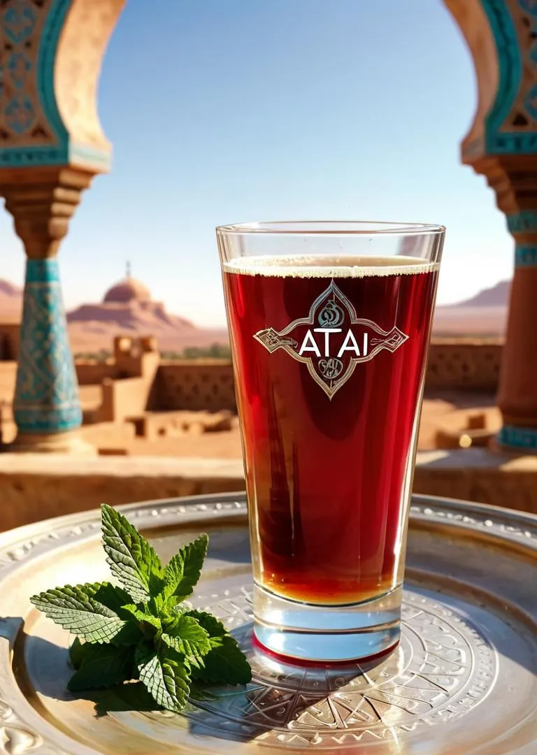 Moroccan Atai Mint Tea Album Cover | Diffus