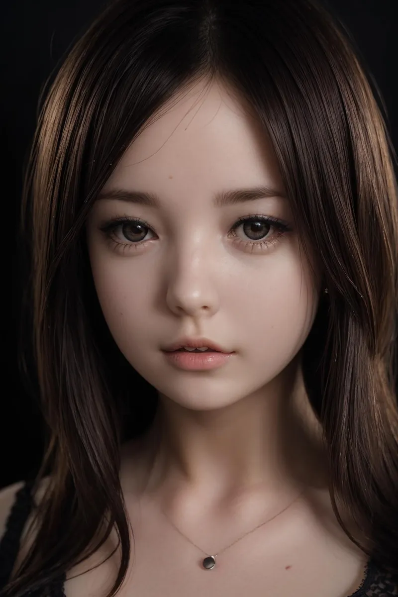 Portrait of a Beautiful Girl in Studio - Stable Diffusion AI Image | Diffus